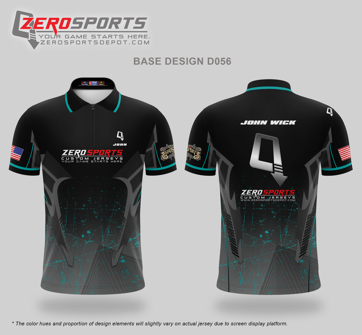 Custom Jersey Base Design #056