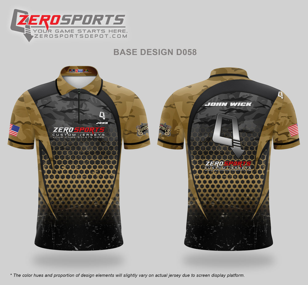 Custom Jersey Base Design #058